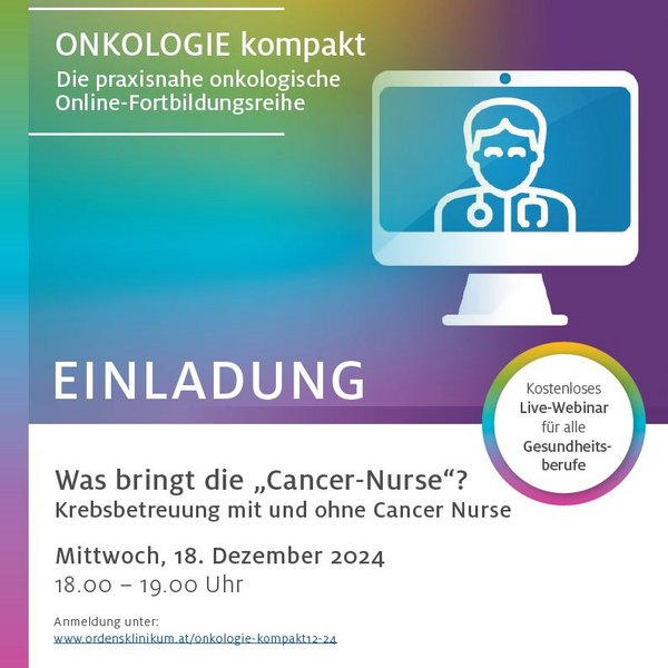 Onkologie Kompakt - Was bringt die "Cancer Nurse"? | OeGHO
